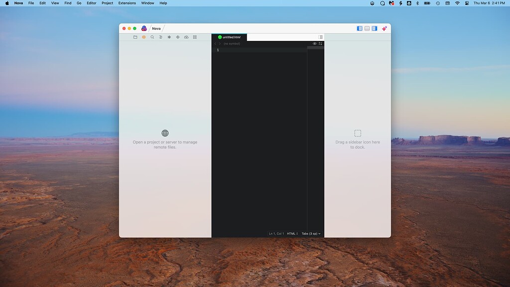 New windows are tiny - Bug Reports - Nova Developer Forum